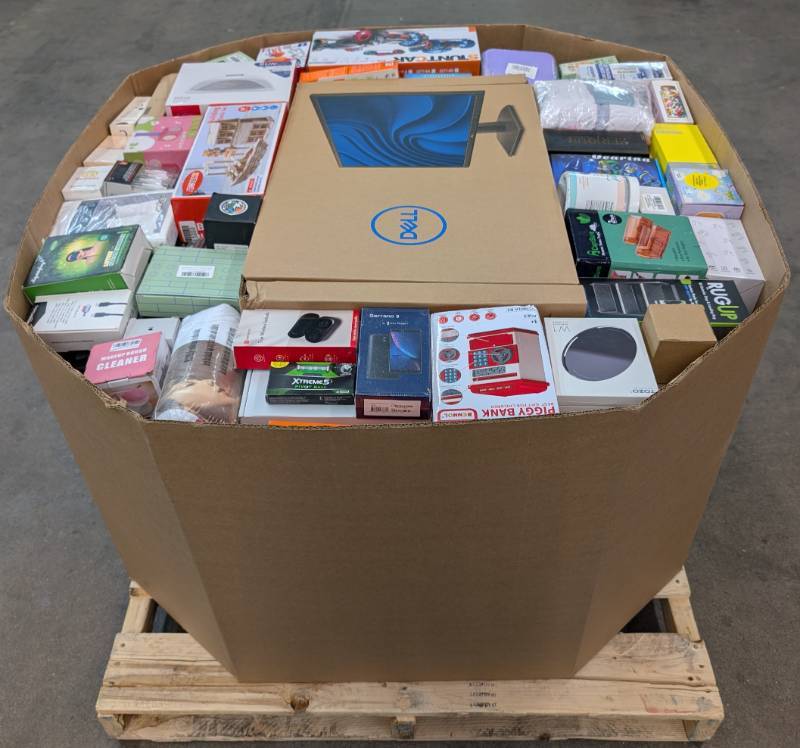 BRIGHT FUTURES PALLET AUCTION AMAZON, TARGET BULLSEYE CASE PACKED ...